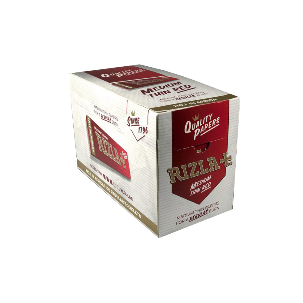 Rizla Red Regular (small) - 100 booklets - Got A Lot